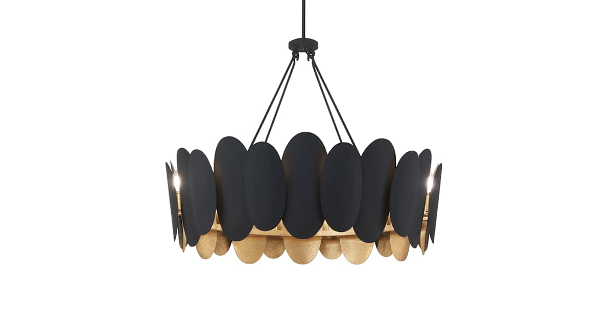 Minka Lavery 1418-897 Vailen 12 Light 36" Wide Multi Light Pendant ...