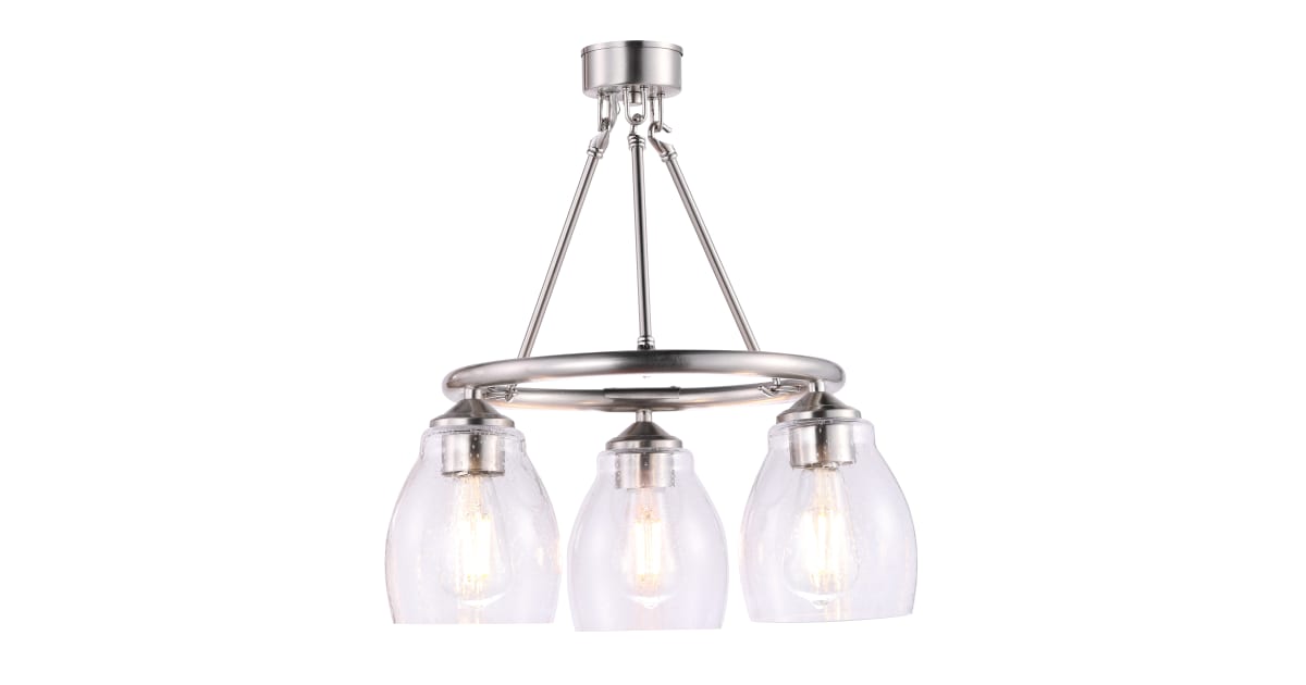 Minka Lavery 2437-84 Winsley 3 Light 17" Wide Vantage Semi-Flush ...