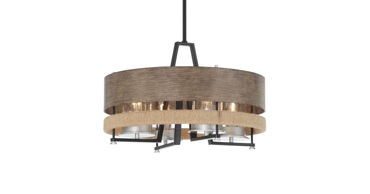 Minka Lavery 2764-733 Silver Creek 4 Light 20" Wide Pendant | Ferguson Home