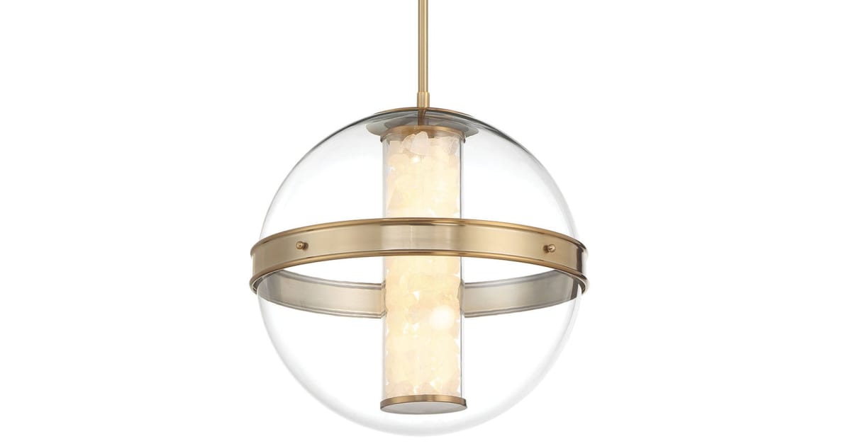 Minka Lavery 3885-776-L Divinely 17" Wide LED Crystal Pendant ...