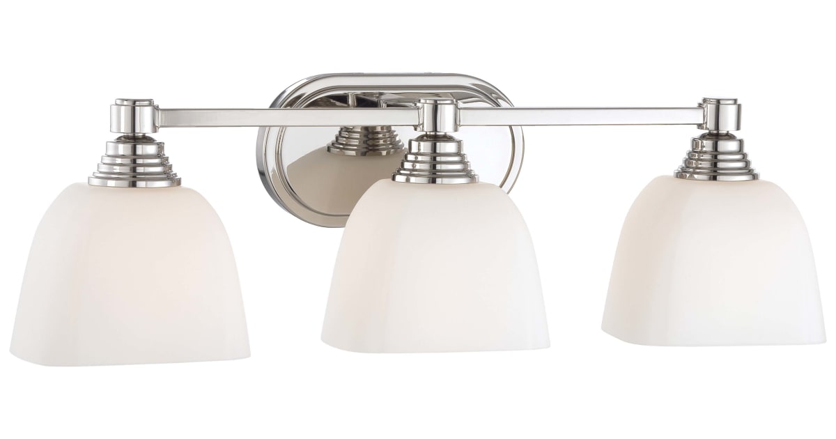 Minka Lavery 4523-613 3 Light 23" Width Bathroom Vanity Light with ...