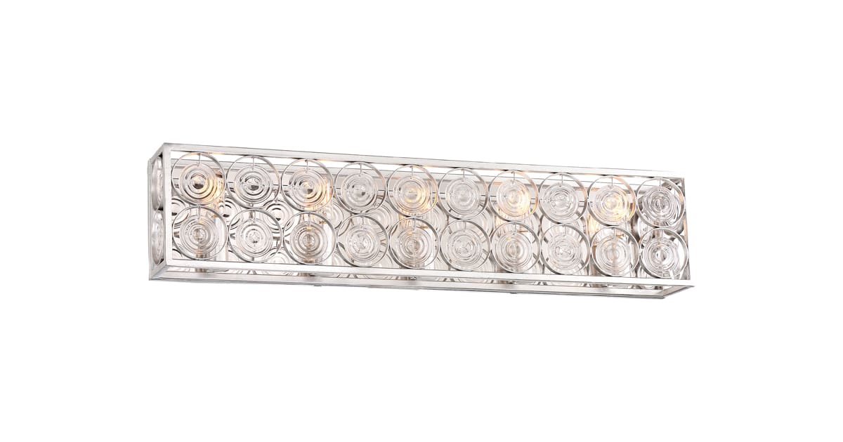 Minka Lavery 4665-598 Culture Chic 5 Light 30-3/4" Wide Bath Bar with ...