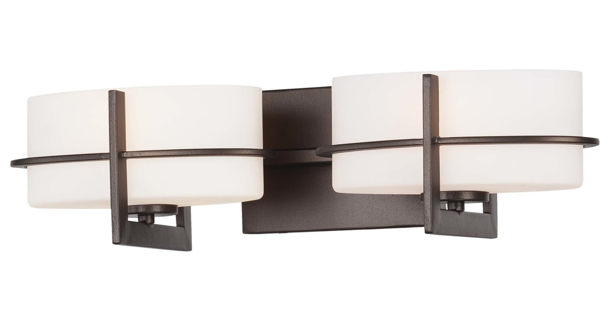 Minka Lavery 5152-172 2 Light Bathroom Vanity Light from the Fieldale ...