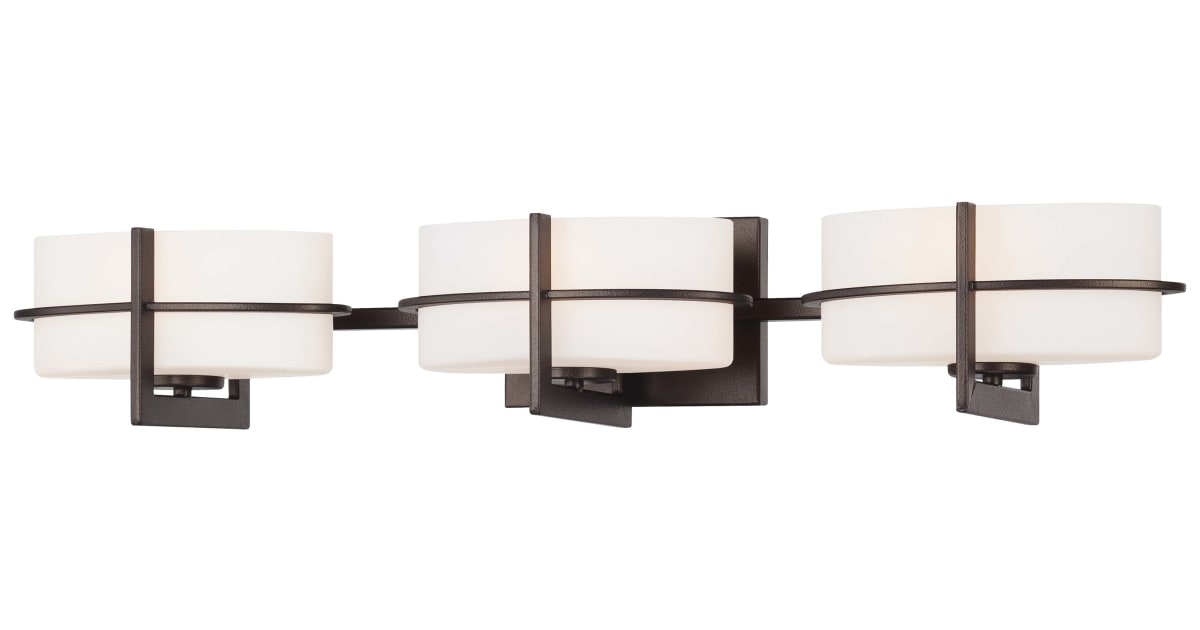 Minka Lavery 5153-172 3 Light Bathroom Vanity Light from the Fieldale ...