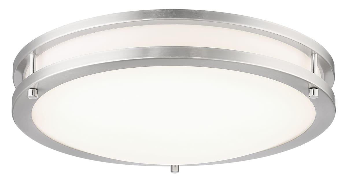 Minka Lighting 714-84-L Vantage 14" Wide Round LED Flush Mount Ceiling ...