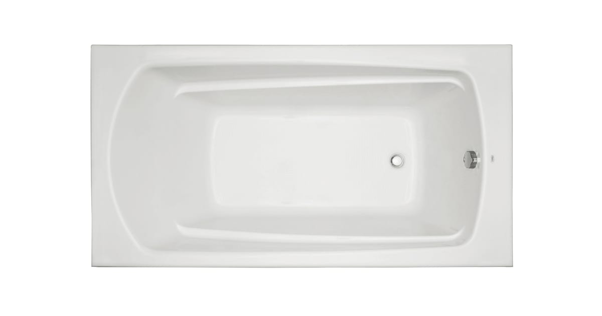 Mirabelle MIRBDA6032BS 60" X 32" Drop-In Air Bath Tub with Reversible ...