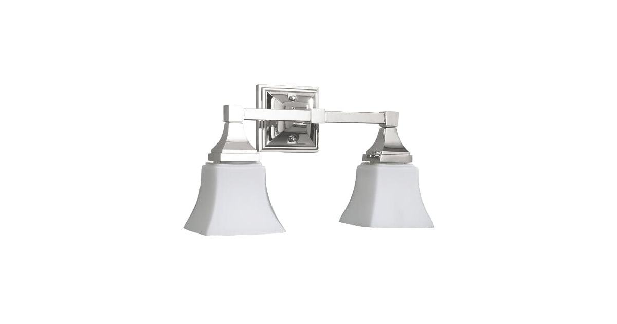 Mirabelle MIRCO2LGTBN Cordoba 2-Light Bathroom Vanity Fixture | Build.com