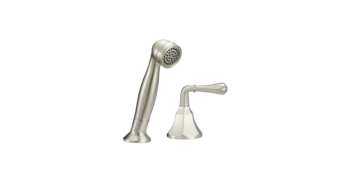 Mirabelle MIRKW2RTDGBN Key West 1.75 GPM Single Function Hand Shower ...