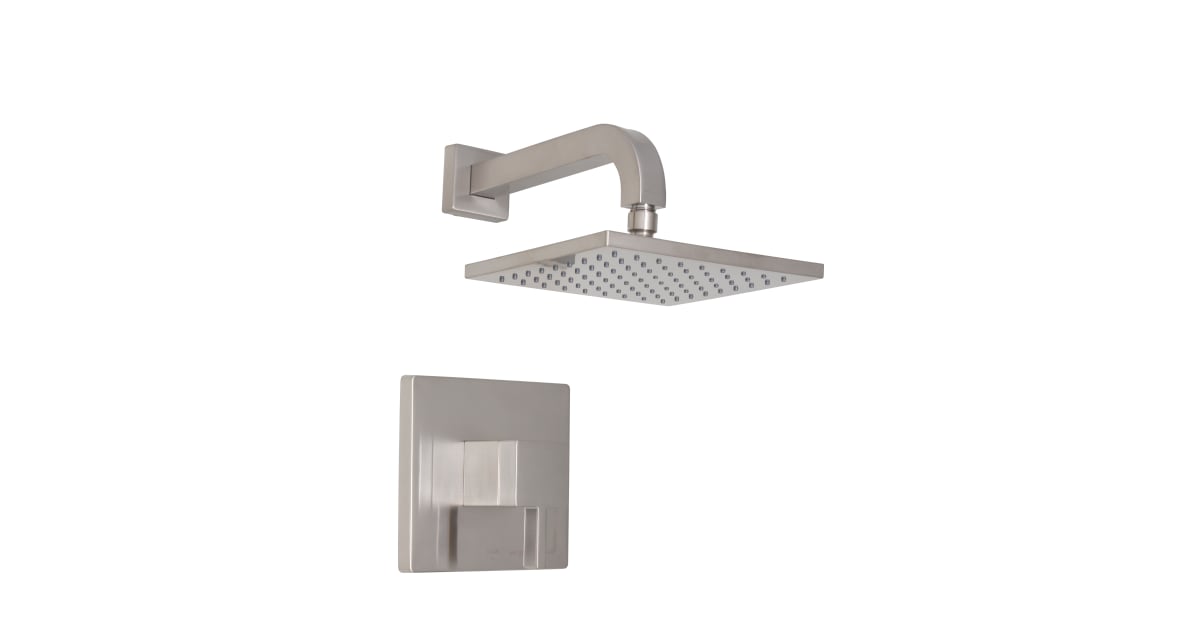 Mirabelle MIRRI8020EBN Rigi Shower Trim Package with Rain Shower Head ...