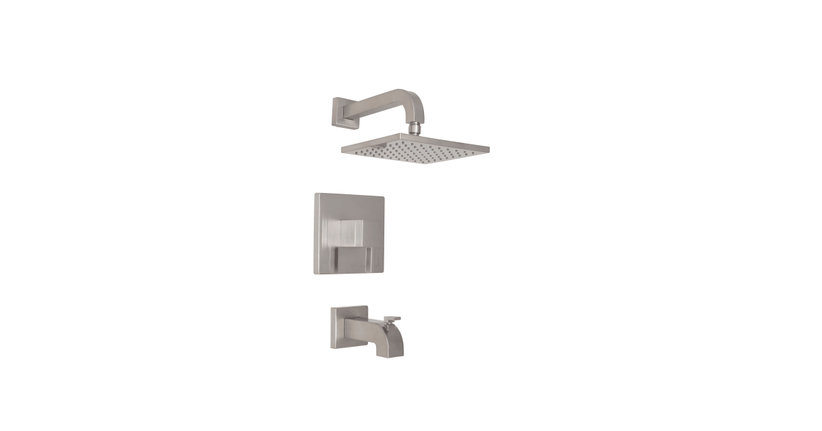 Mirabelle MIRRI8030EBN Rigi Tub and Shower Trim Package with Single ...