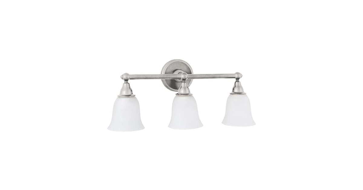Mirabelle MIRSA3LGTPN CLOSEOUT - St. Augustine 3-Light Bathroom Vanity ...