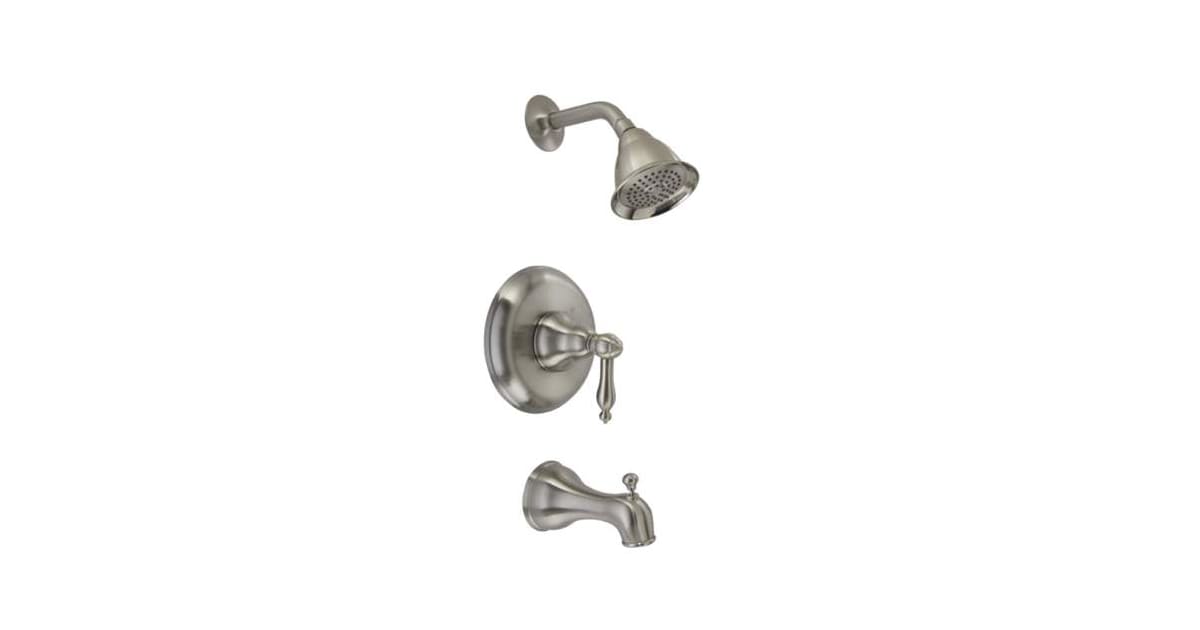 Mirabelle MIRSA8030EBN Tub and Shower Trim Package with Single Function ...