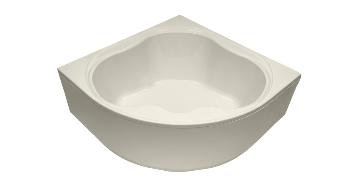 Mirabelle MIRSAA6060RBS St. Augustine 60" X 60" Corner Air Bath Tub ...