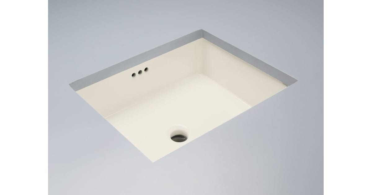 Mirabelle MIRU1713BS 17-1/8" Porcelain Undermount Bathroom Sink with ...
