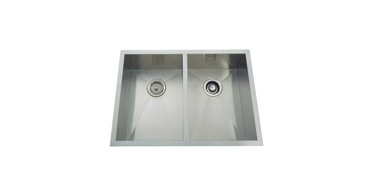 Mirabelle MIRUC2920ZE 29" Double Basin Stainless Steel Kitchen Sink ...