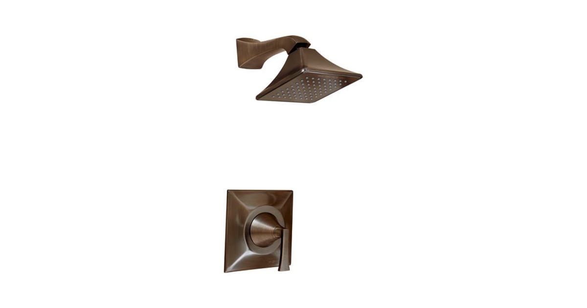 Mirabelle MIRVL8020EORB Vilamonte Shower Trim Package with Single ...