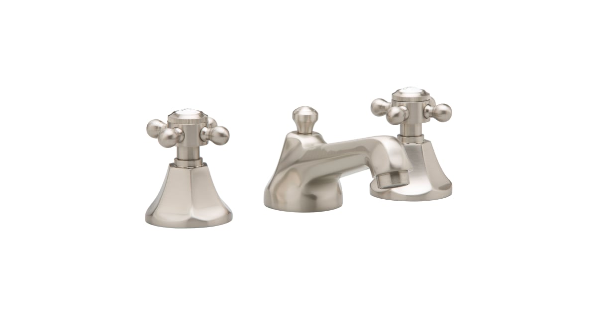 Mirabelle MIRWSBR800BN Boca Raton Widespread Bathroom Faucet - Free Pop ...