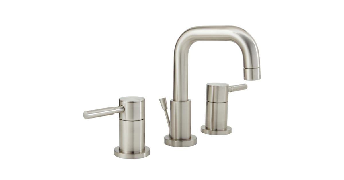 Mirabelle MIRWSCED800BN Double Handle Widespread Faucet with Pop Up ...