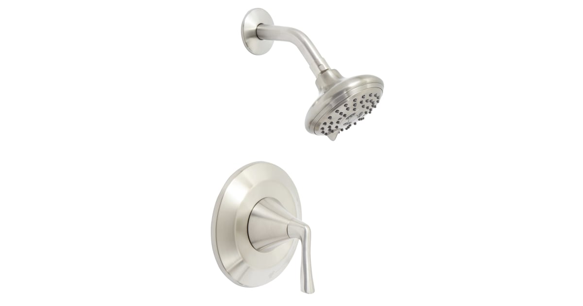 Mirabelle WMIRPR8020E/MIR3001BN Provincetown Shower Trim Package with ...