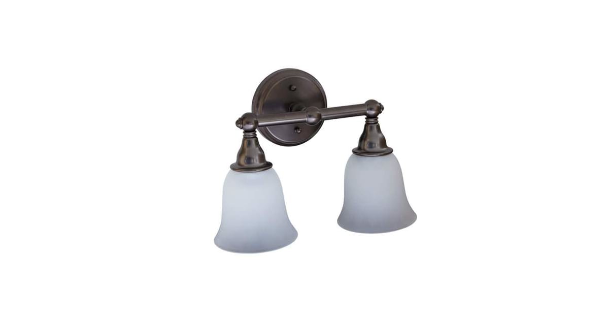 Mirabelle MIRSA2LGTORB CLOSEOUT - St. Augustine 2-Light Bathroom Vanity ...