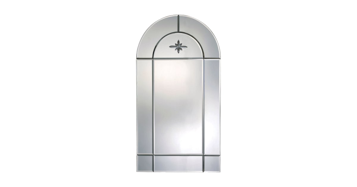 Mirror Masters MG3627-0000 Gratten 20" Arched Frameless Mirror ...