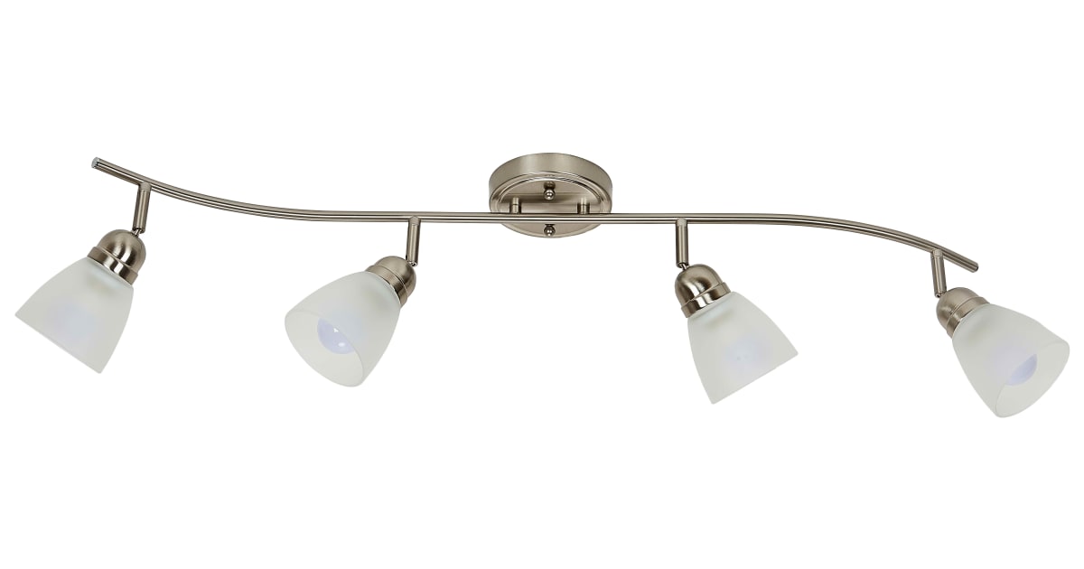 Miseno ML14279-BN 4 Light 36" Wide Fixed Rail Multi Light Ceiling ...