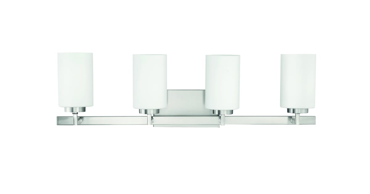 Miseno MLFVL1024BN Lancaster 4 Light 31" Wide Bathroom Vanity Light ...
