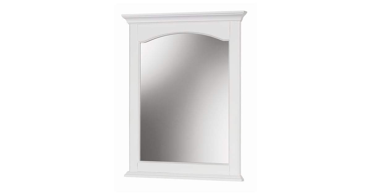 Miseno MM-C24-WH Morgana 24" x 30" Framed Bathroom Mirror | Ferguson Home