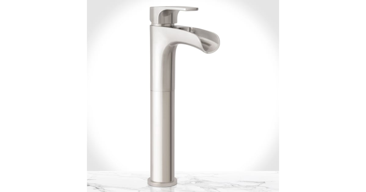 Miseno MNO5882-V-BN Cascade Single Hole Vessel Bathroom Faucet ...