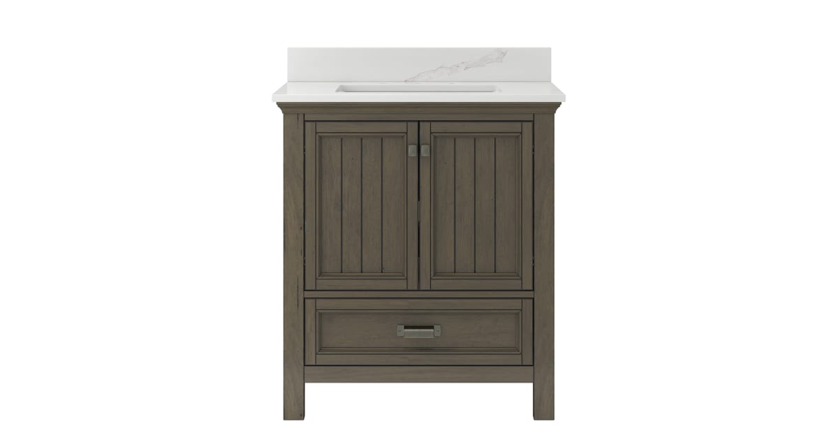 Miseno MV-BRNT-3122QCB-G Brantley 31" Free Standing Vanity Set with ...