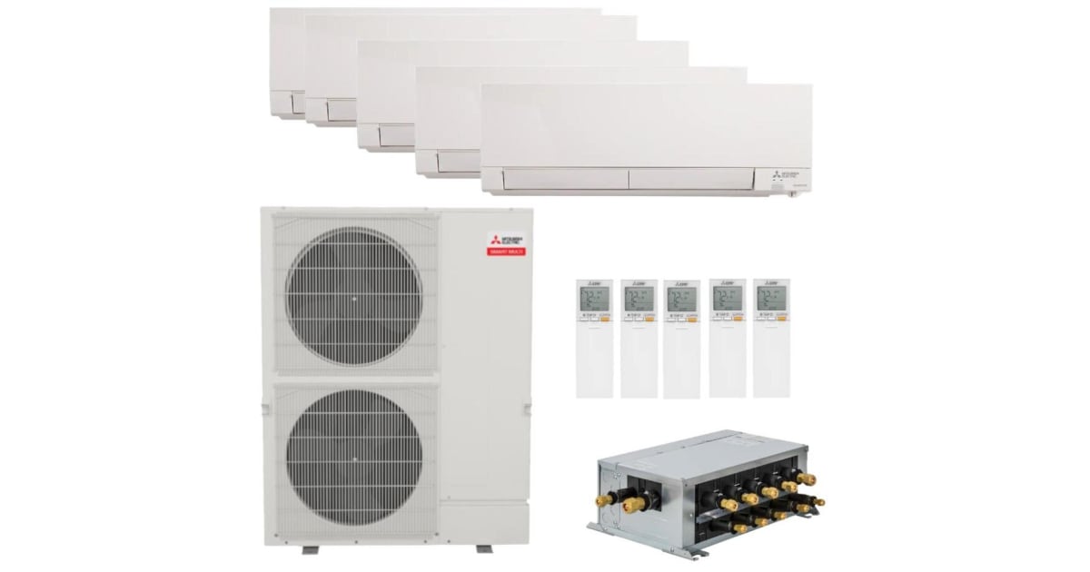 Mitsubishi MXZ-SM48NAM 2-FS06 FS09 2-FS15 48,000 BTU | Build.com