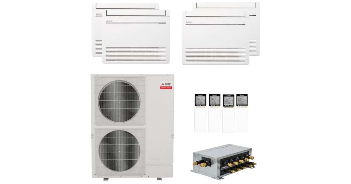 Mitsubishi MXZ-SM60M MFZ-KJ09 MFZ-KJ15 2-MFZ-KJ18 60,000 | Build.com