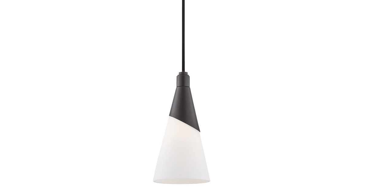 Mitzi H312701-BLK Parker Single Light 5" Wide Mini Pendant | Ferguson Home