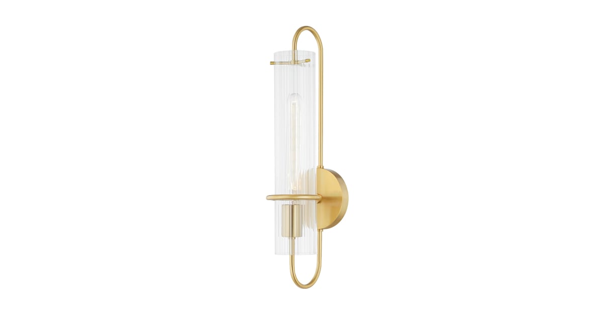 Mitzi H640101-AGB Beck 20" Tall Wall Sconce | Ferguson Home