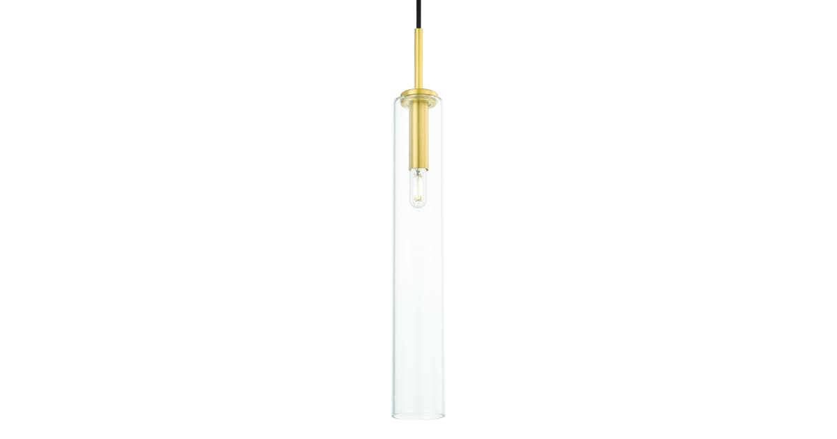 Mitzi H701701S-AGB Nyah 3" Wide Mini Pendant | Ferguson Home