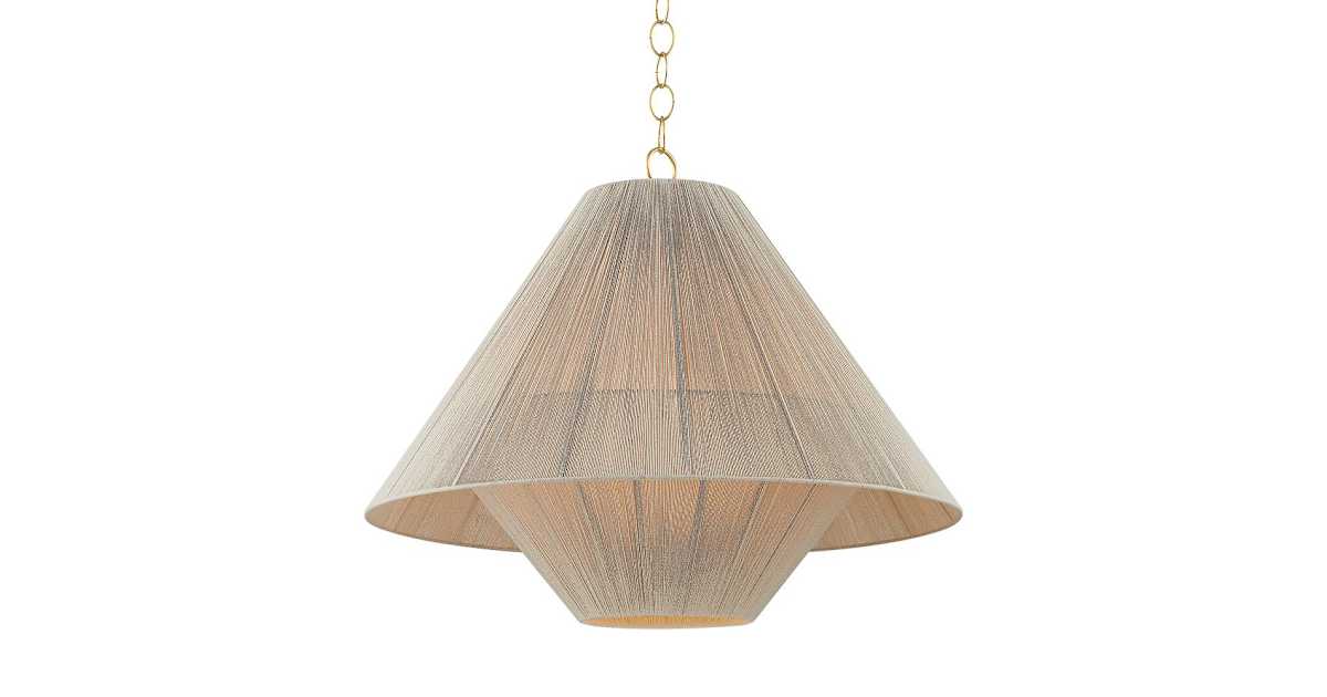 Mitzi H988701L-AGB Eleanor 32" Wide Abstract Pendant | Ferguson Home