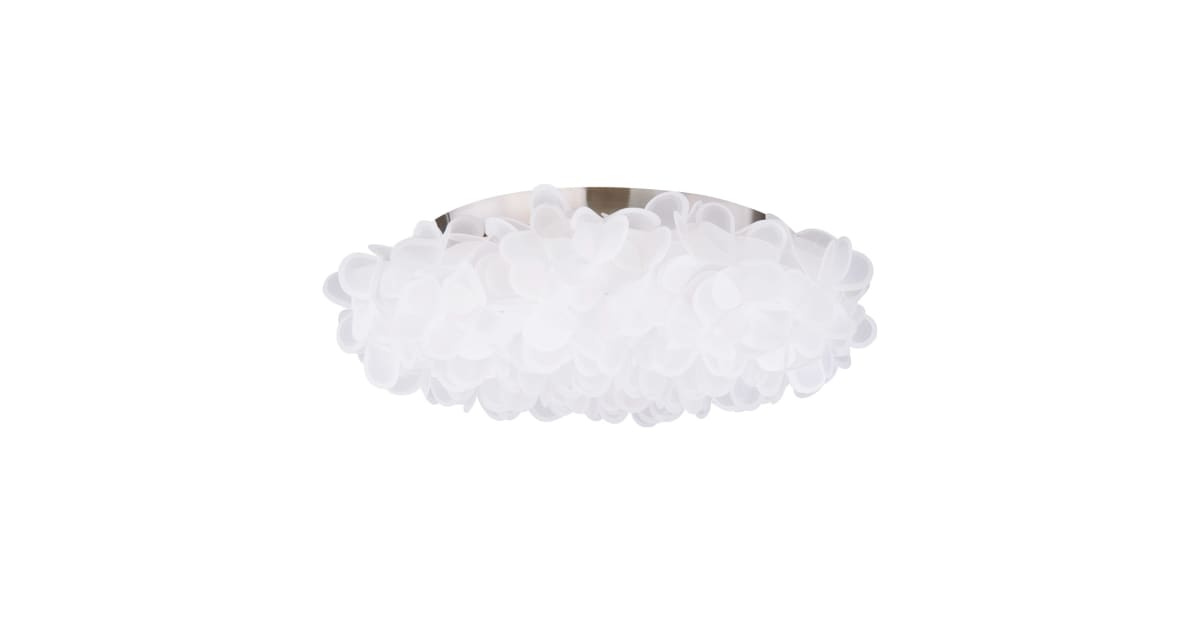 Modern Forms FM-59933-BN Fluffy 33" Wide LED Flush Mount Ceiling ...