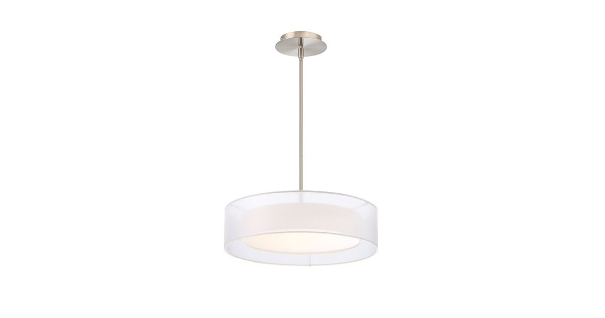 Modern Forms PD-16818-BN Metropolis Single Light 18" Wide Integrated ...