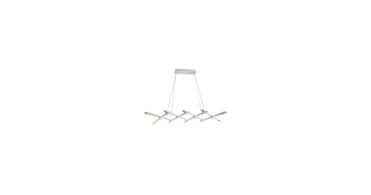 Modern Forms PD-32880-AL Scissors 16 Light 80" Wide LED Linear ...