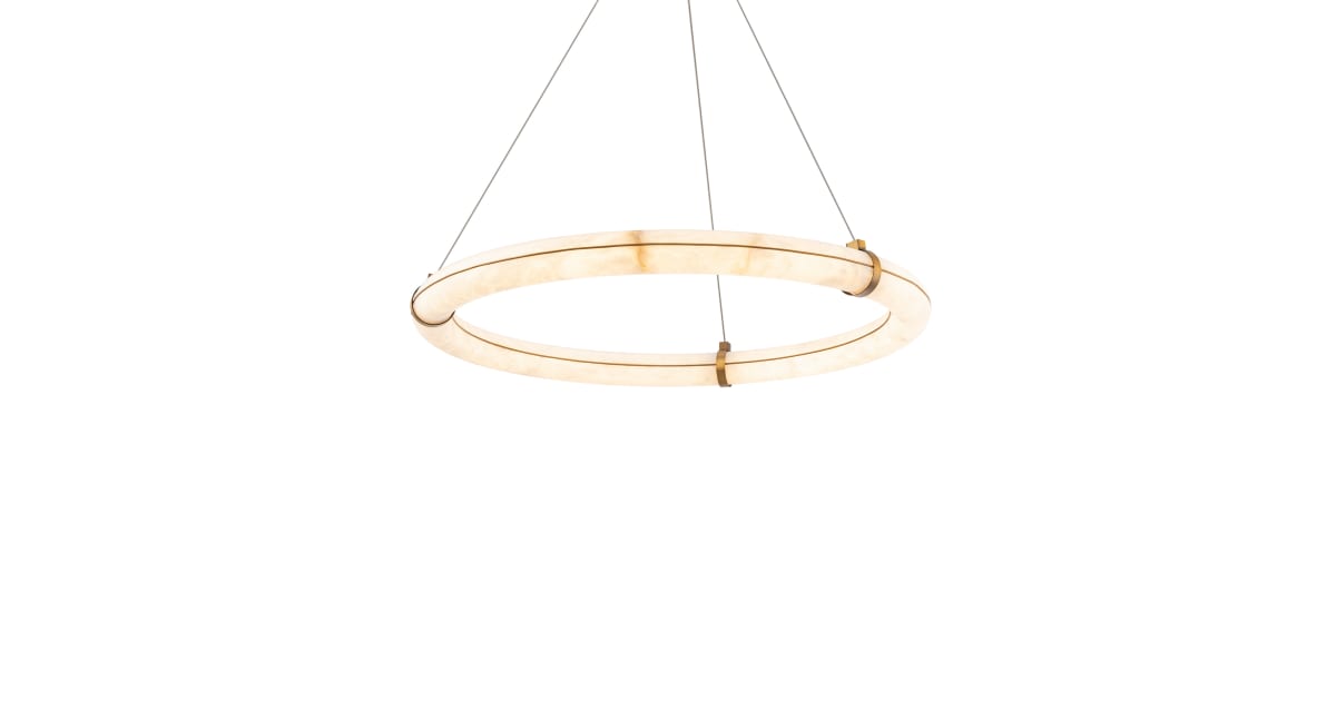 Modern Forms PD-56431-AB Clique 31" Wide LED Suspension Pendant ...