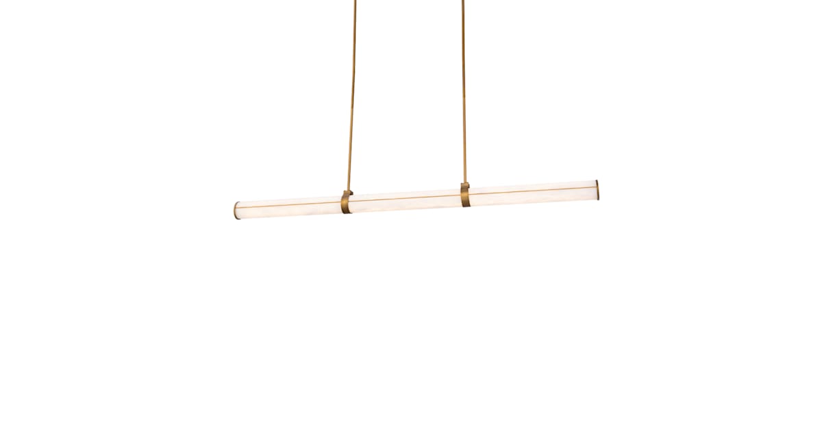Modern Forms PD-56448-AB Clique 48" Wide LED Linear Chandelier with ...