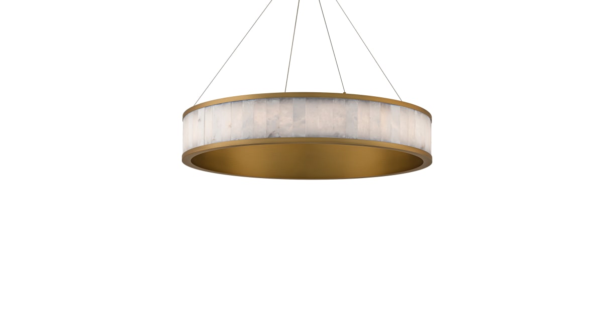 Modern Forms PD-72128-AB Coliseo 28" Wide 3000K LED Suspension Pendant ...