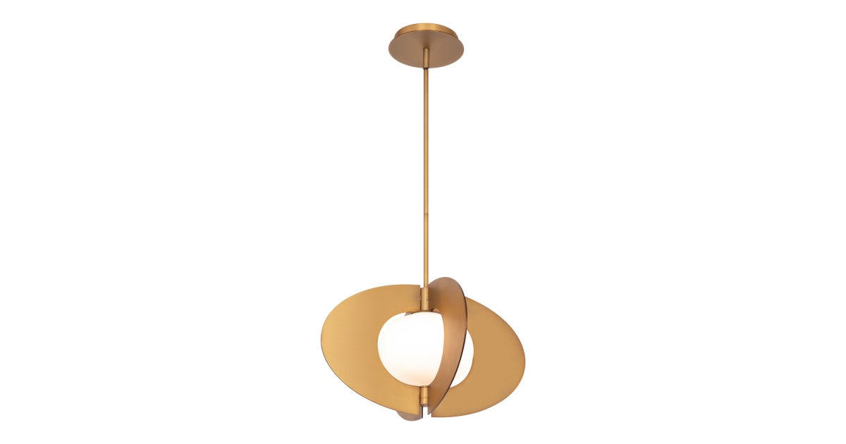 Modern Forms PD-94316-AB Echelon 16" Wide 3000K LED Pendant | Build.com