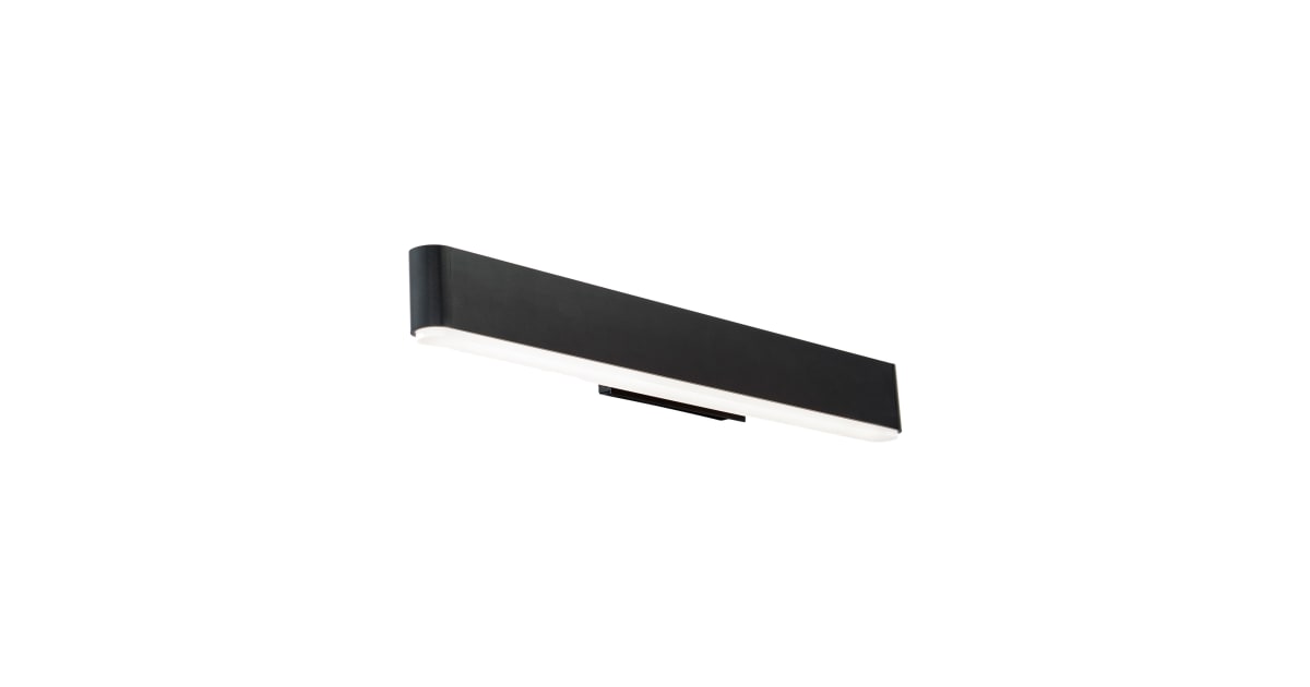 Modern Forms WS-56124-30-BK 0 to 60 24" Wide LED Bath Bar - 3000K | Build.com