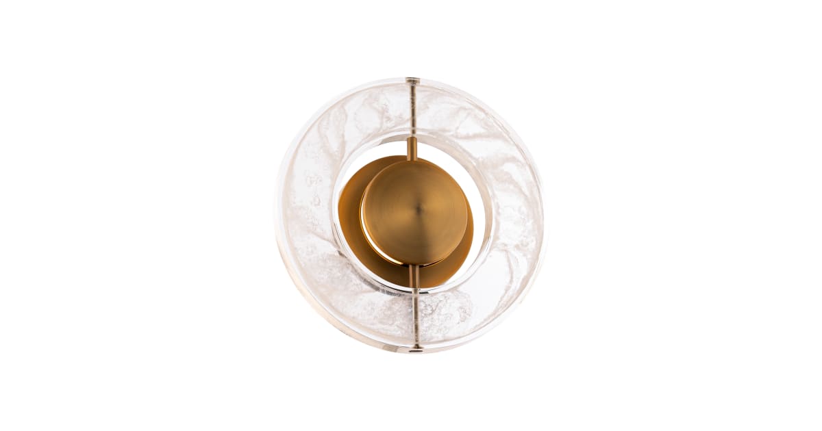Modern Forms WS-62110-AB Cymbal 10" Tall 3000K LED Wall Sconce ...