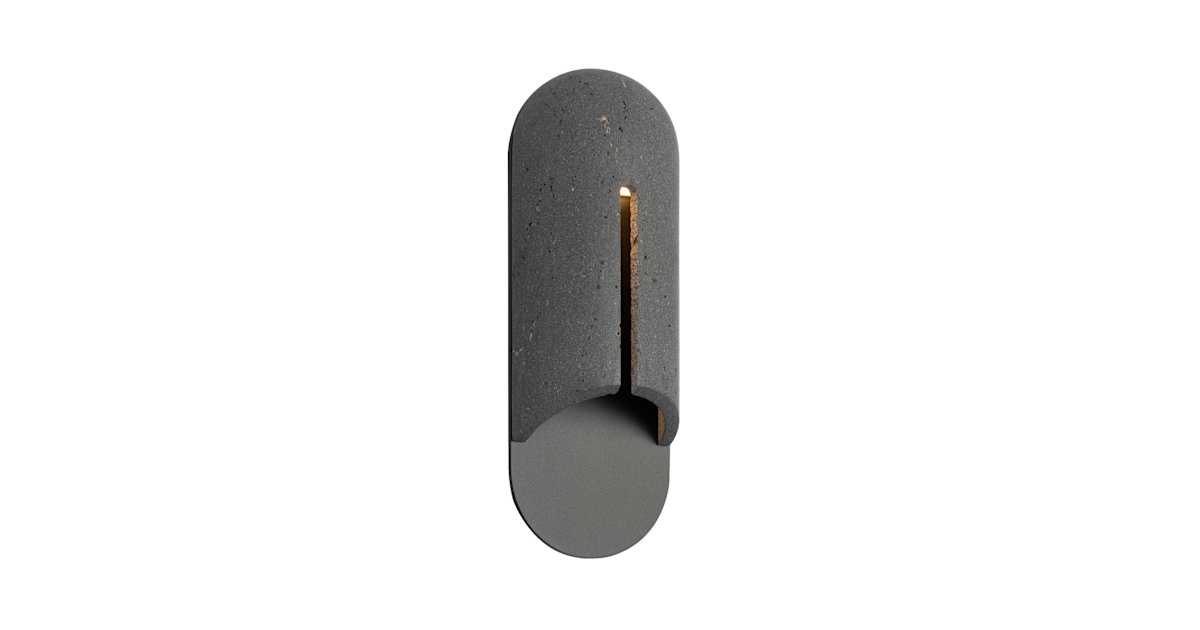 Modern Forms WS-W10516-30-BV/BK Clog 16" Tall LED Outdoor Wall Sconce ...