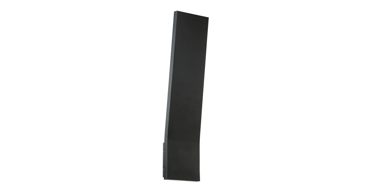 Modern Forms WS-W11722-BK Blade Light 5" Wide Integrated LED Outdoor Wall Sconce - ADA Compliant ...