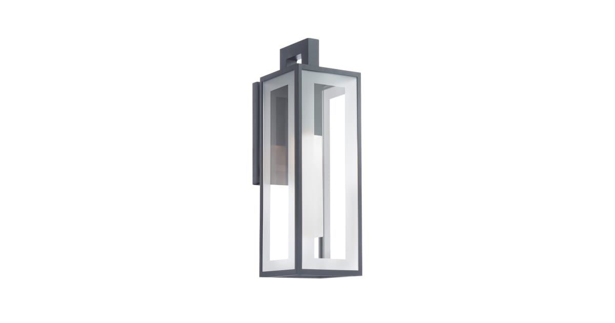Modern Forms WS-W24218-BK Cambridge 18" Tall LED Outdoor Wall Sconce ...