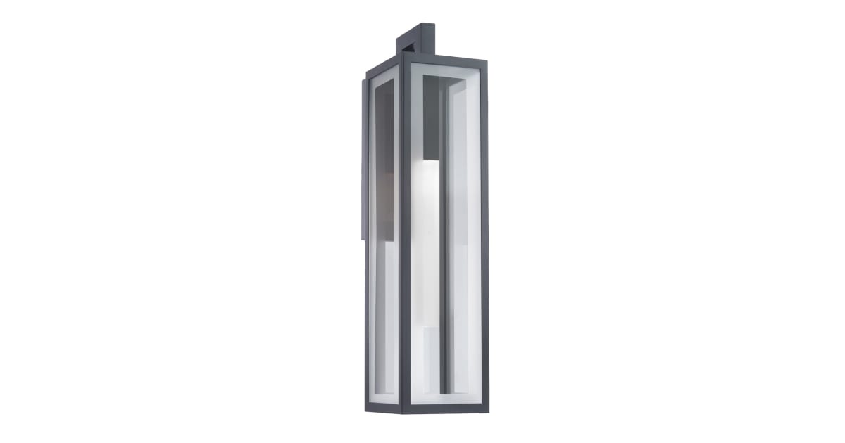 Modern Forms WS-W24225-BK Cambridge 25" Tall LED Outdoor Wall Sconce ...