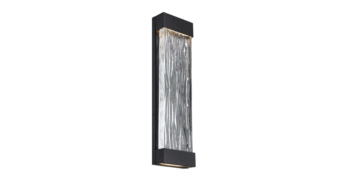 Modern Forms WS-W37922-BK Fathom 22" Tall LED Outdoor Wall Sconce | Build.com